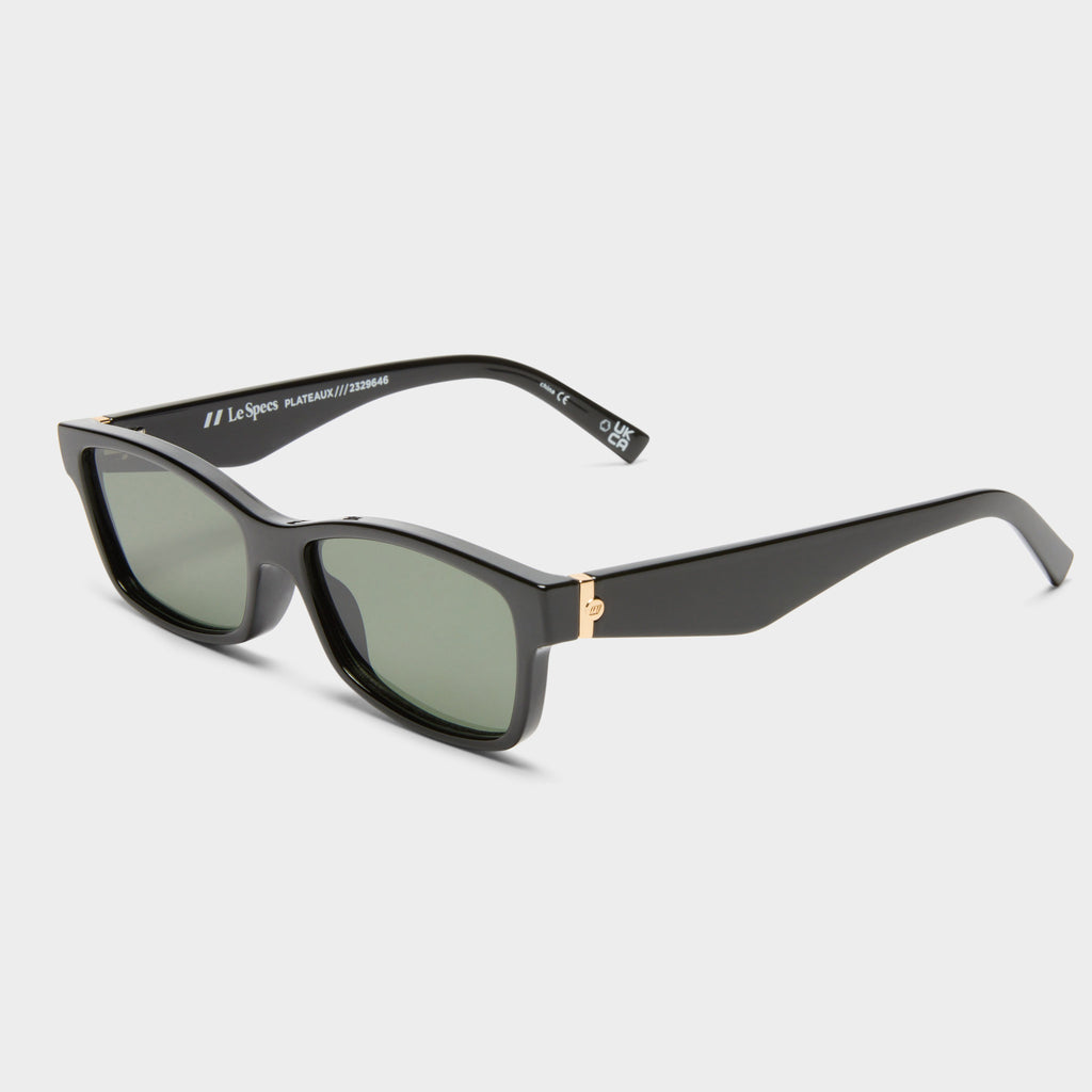Plateaux Black Uni Sex Cat Eye Sunglasses Le Specs Le Specs Au