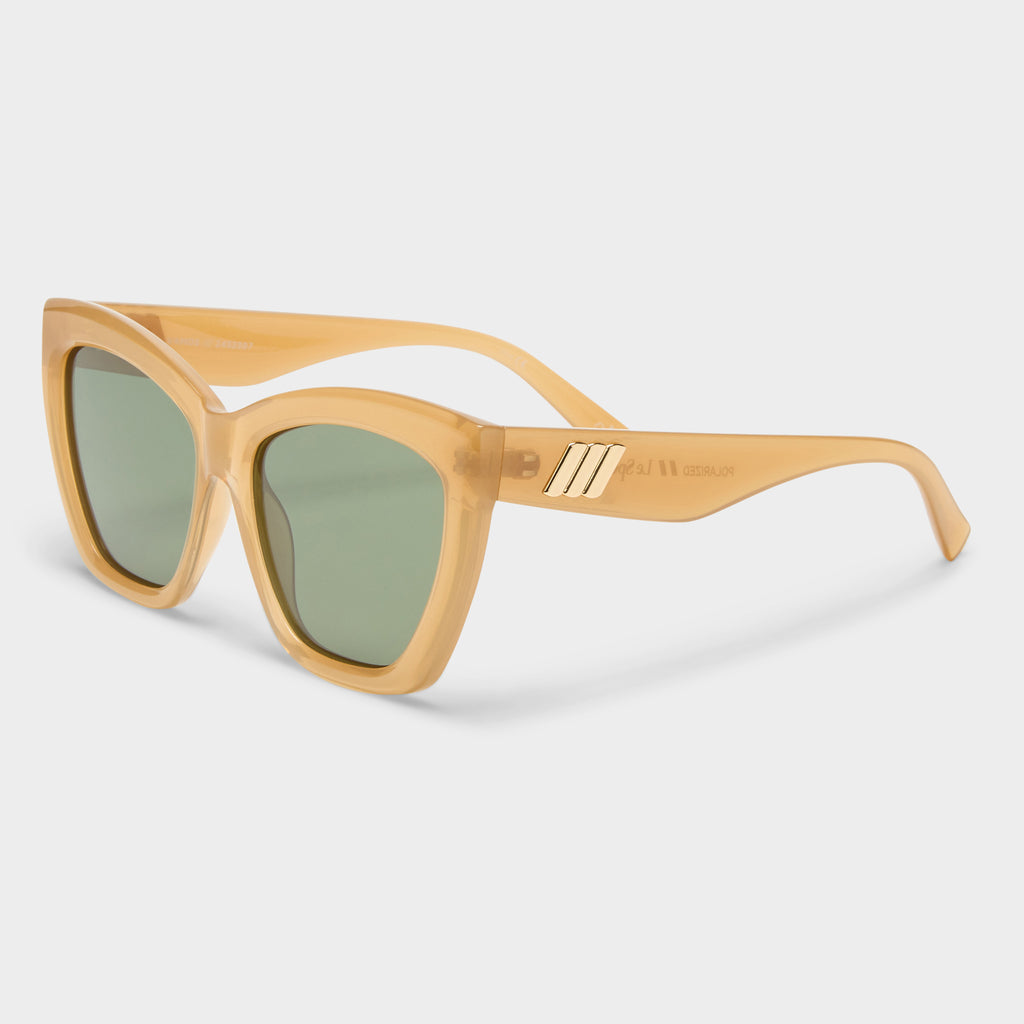 Vamos Caramel Female Cat Eye Sunglasses Le Specs