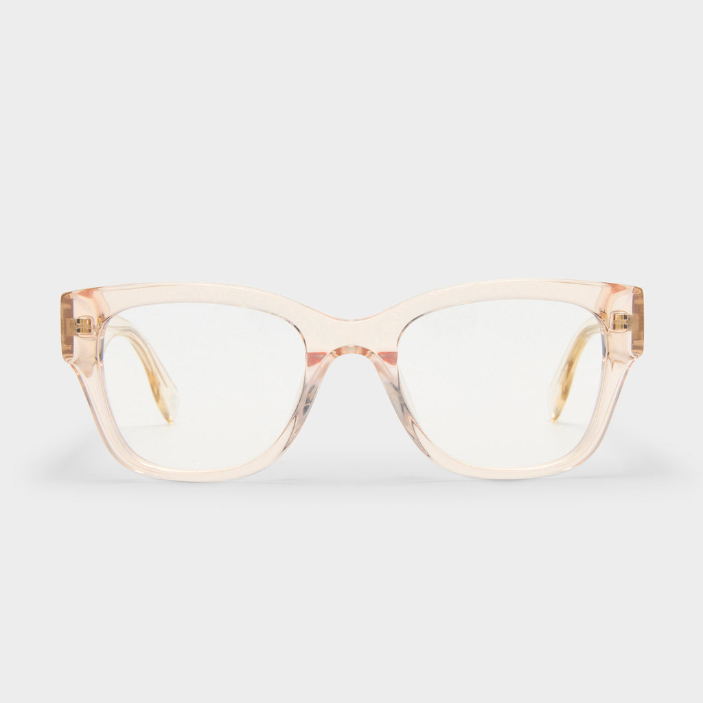 Kaleido 50 Sand Uni-Sex Square Optical Frames | Le Specs