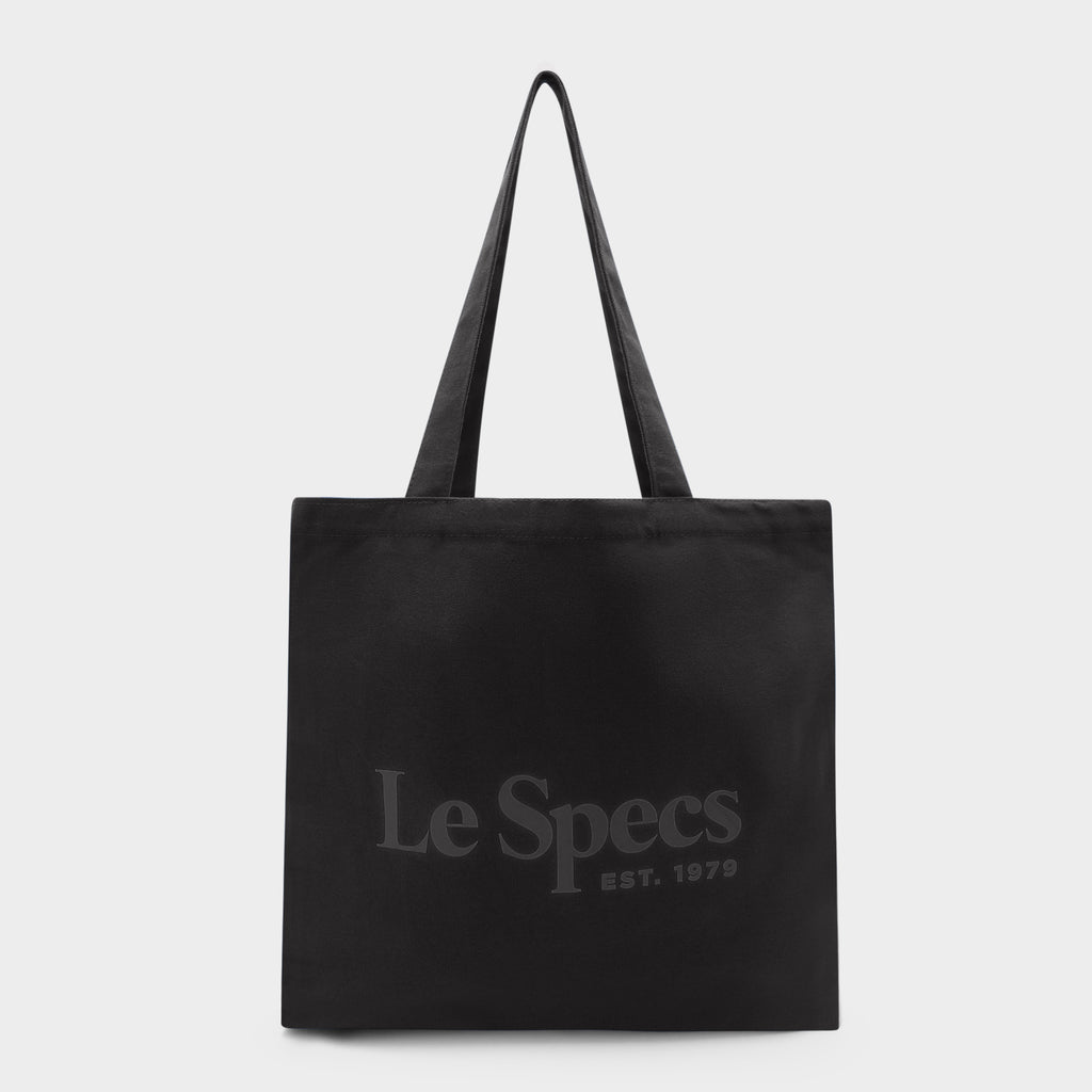 Le Specs Canvas Tote Bag Black Uni-Sex | Le Specs